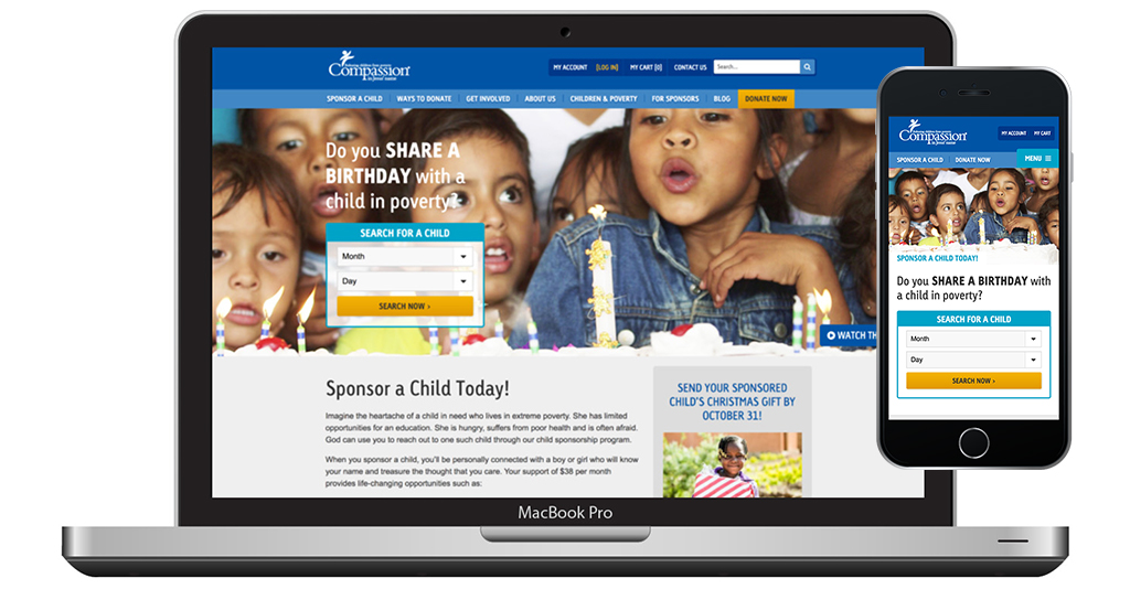 Case Study: Compassion.com Homepage – Kristen Shaw